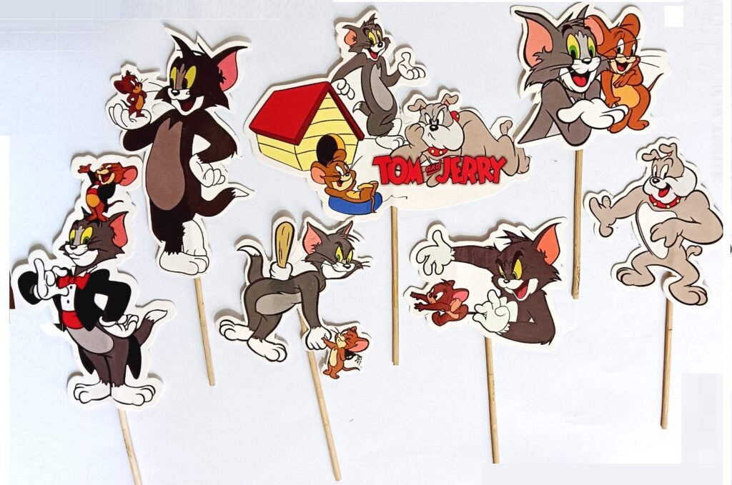 #4 Cartoon Cake Topper For Birthday Cake – Bakingtime.in